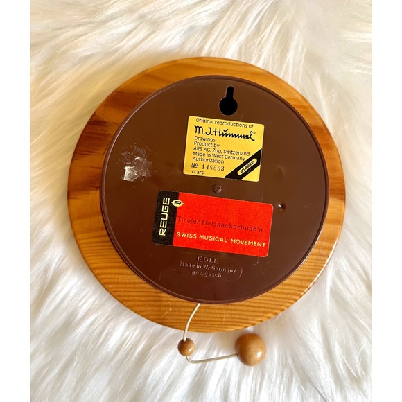 Hummel | Other | Vintage Hummel Pull String Wall Hanging Music Box ...